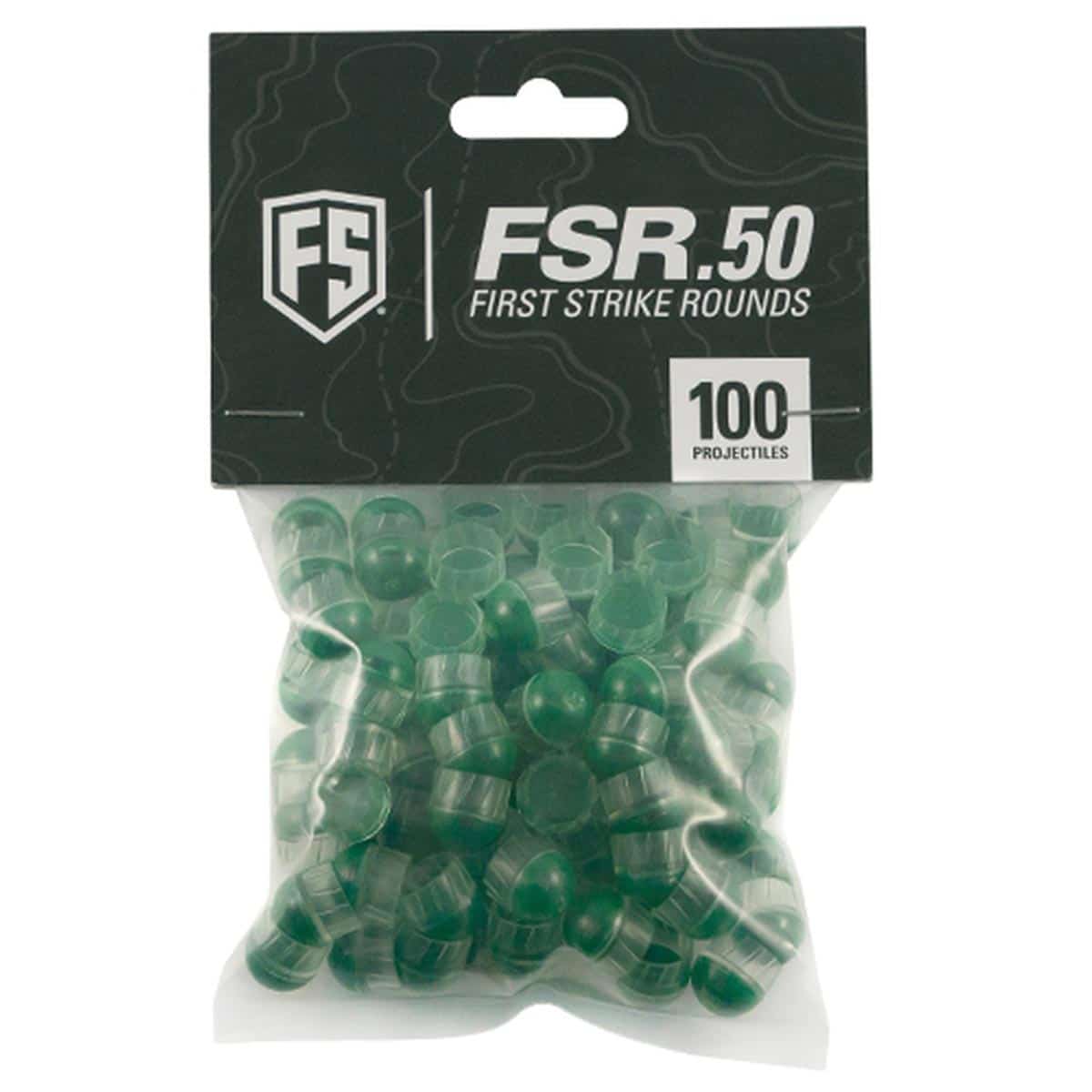 First Strike FSR .50 Caliber Paintballs 100 Count – Black Ops Paintball