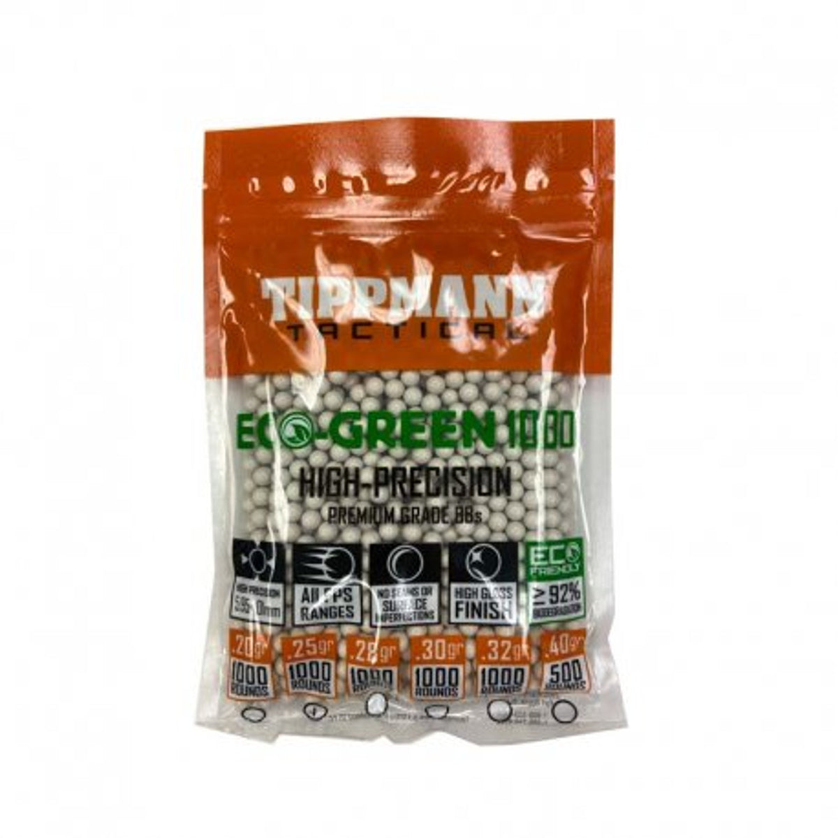 Tippmann Eco Green BB's – Black Ops Paintball