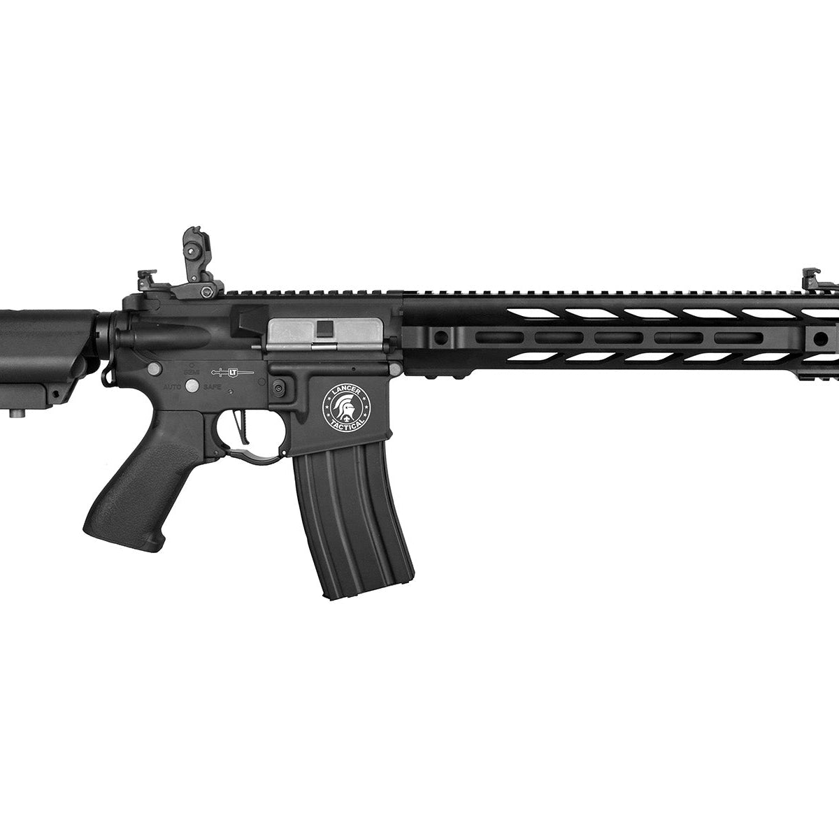 Lancer Tactical Interceptor SPR Airsoft Rifle, Gen 2 – Black Ops Paintball